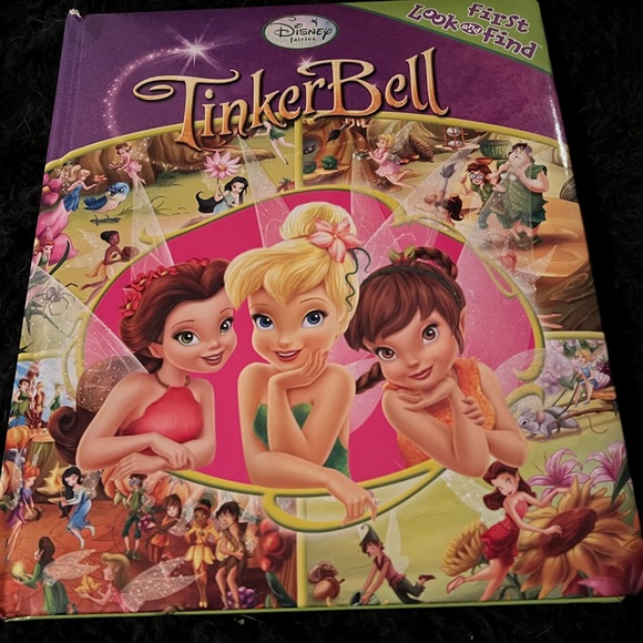 Disney | Toys | Disney Tinkerbell Look And Find Board Book | Poshmark